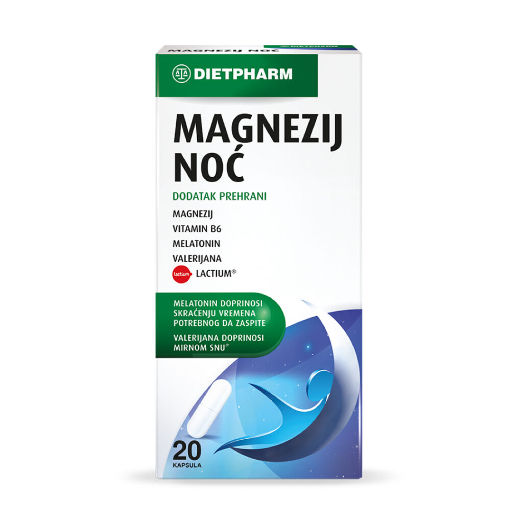 DIETPHARM МАГНЕЗИУМ НОЌ (20 КАПСУЛИ) - Lifeline Pharmacy