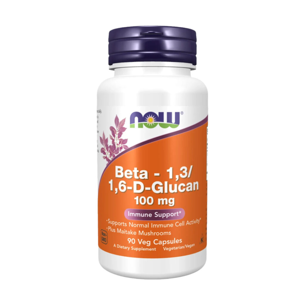 NOW BETA-1.3/1.6-D-GLUCAN 100mg (90 КАПСУЛИ) - Lifeline Pharmacy
